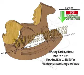 Motorcycle Rocking Horse Plans free print ready PDF download